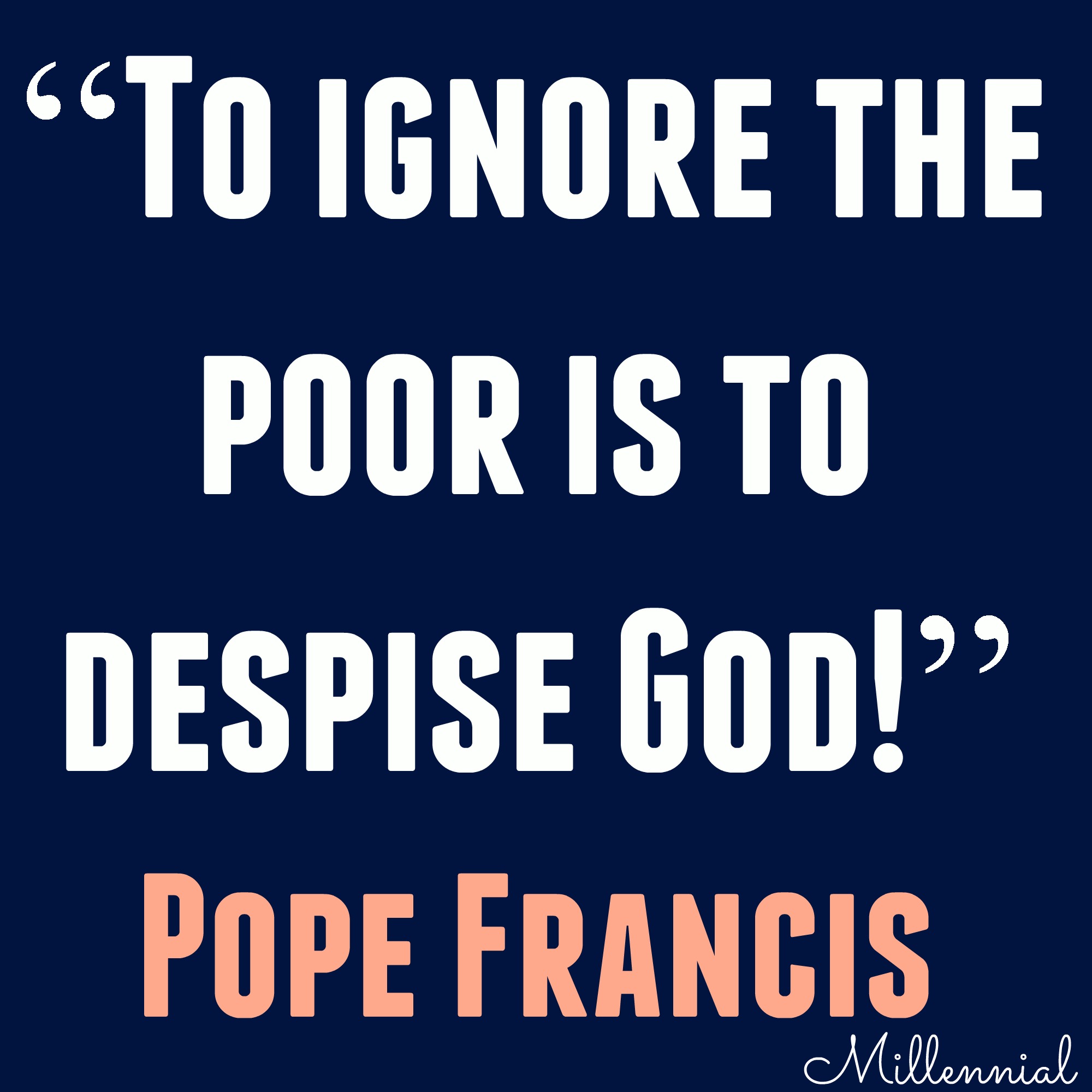 Quote of the Day – Millennial