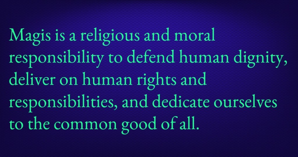 Learning and Living Magis – Millennial